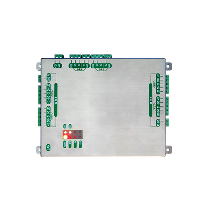 Access control panel two doors control board TCP/IP with Power Adapter ...