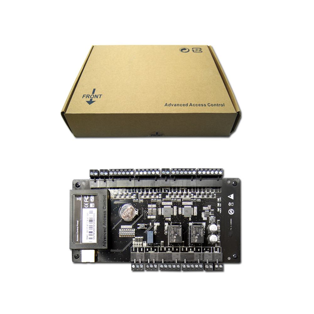 Two Doors Access Control Board with TCP/IP and Wiegand Signal Access ...