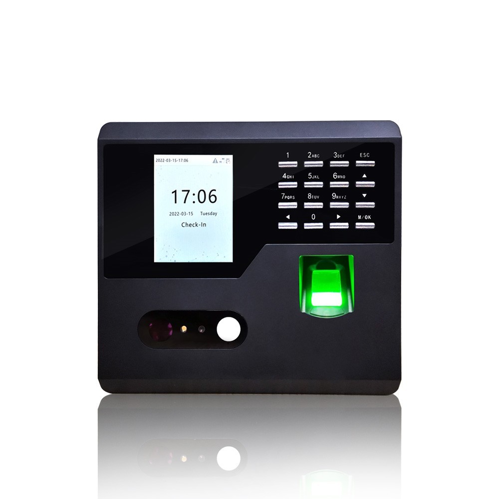 Multi Biometric Time Attendance System And Face Fingerprint Recognition Access Control Support
