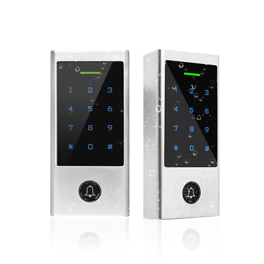 Wifi Tuya IP66 Waterproof Access Control System Touch Keypad RFID Card Reader Standalone Access ...