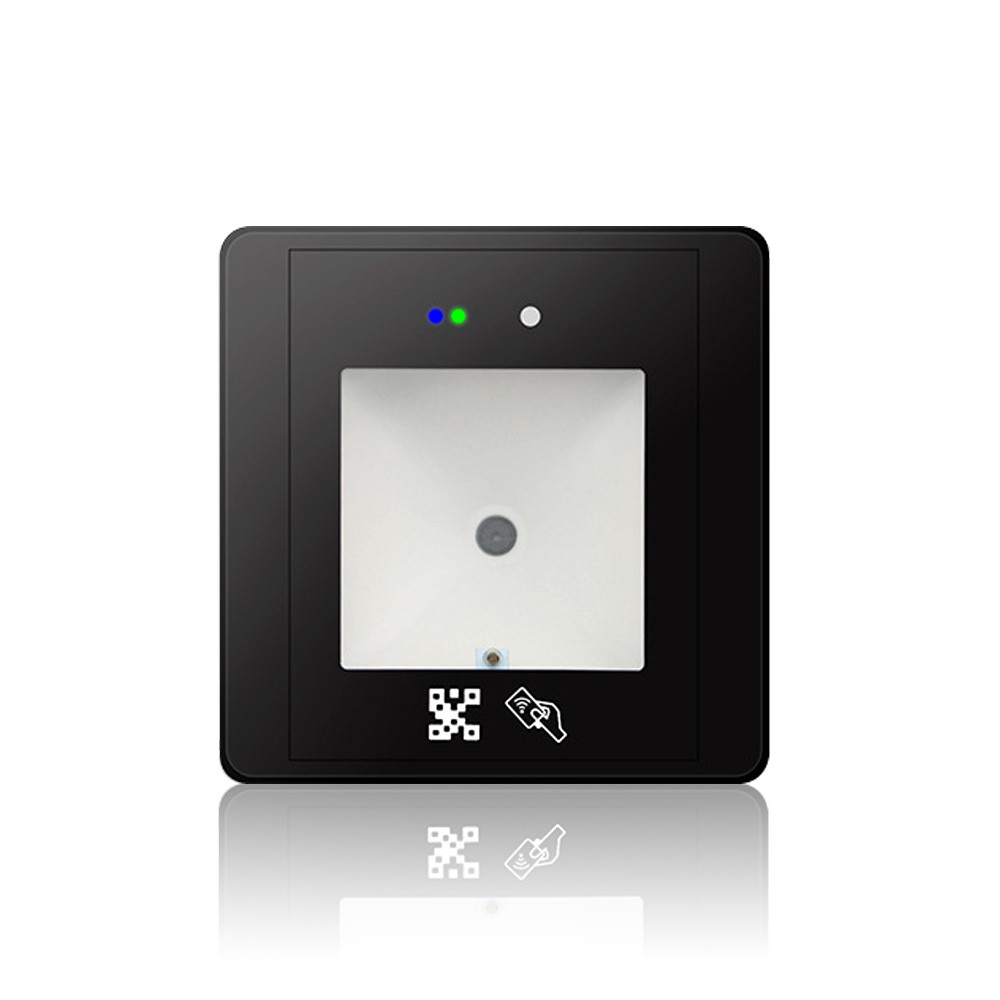 RFID Card 1D and 2D turnstile QR code access control reader with USB ...