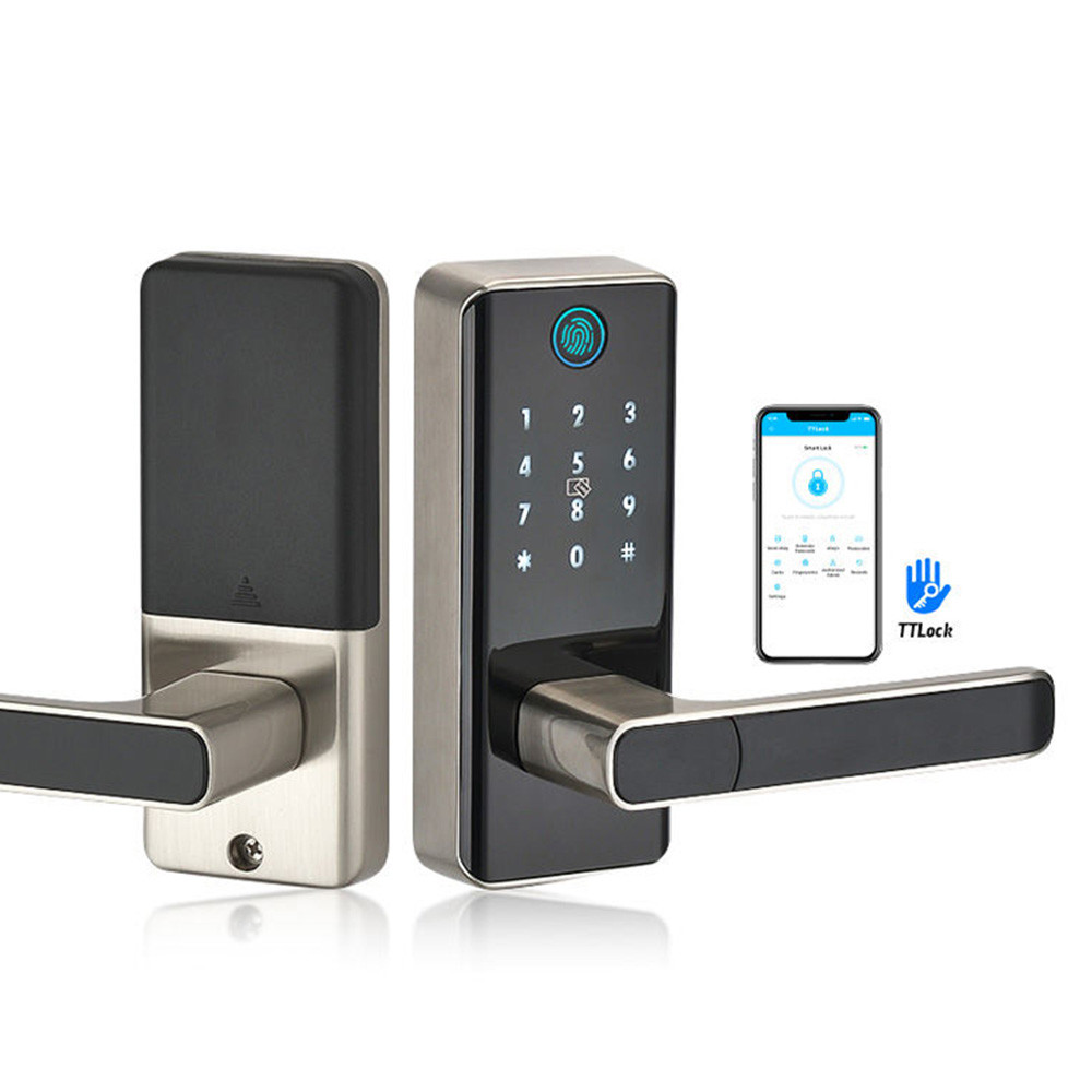 Biometric Fingerprint Remote unlocking digits door lock and smart ...