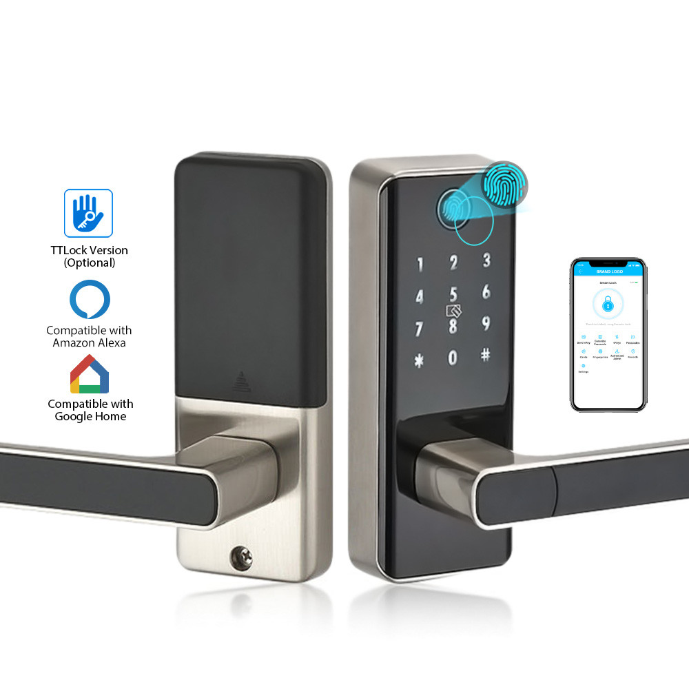 Biometric Fingerprint Remote unlocking digits door lock and smart ...