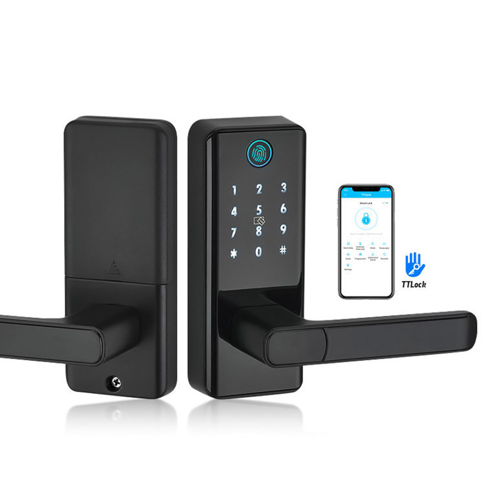 Biometric Fingerprint Remote unlocking digits door lock and smart ...