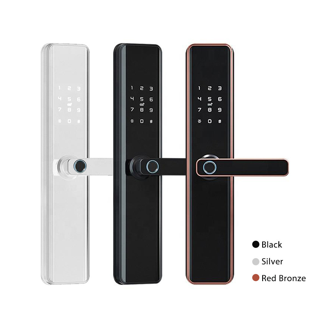 High Quality Fingerprint Smart Door Lock for Hotel and Security multi ...