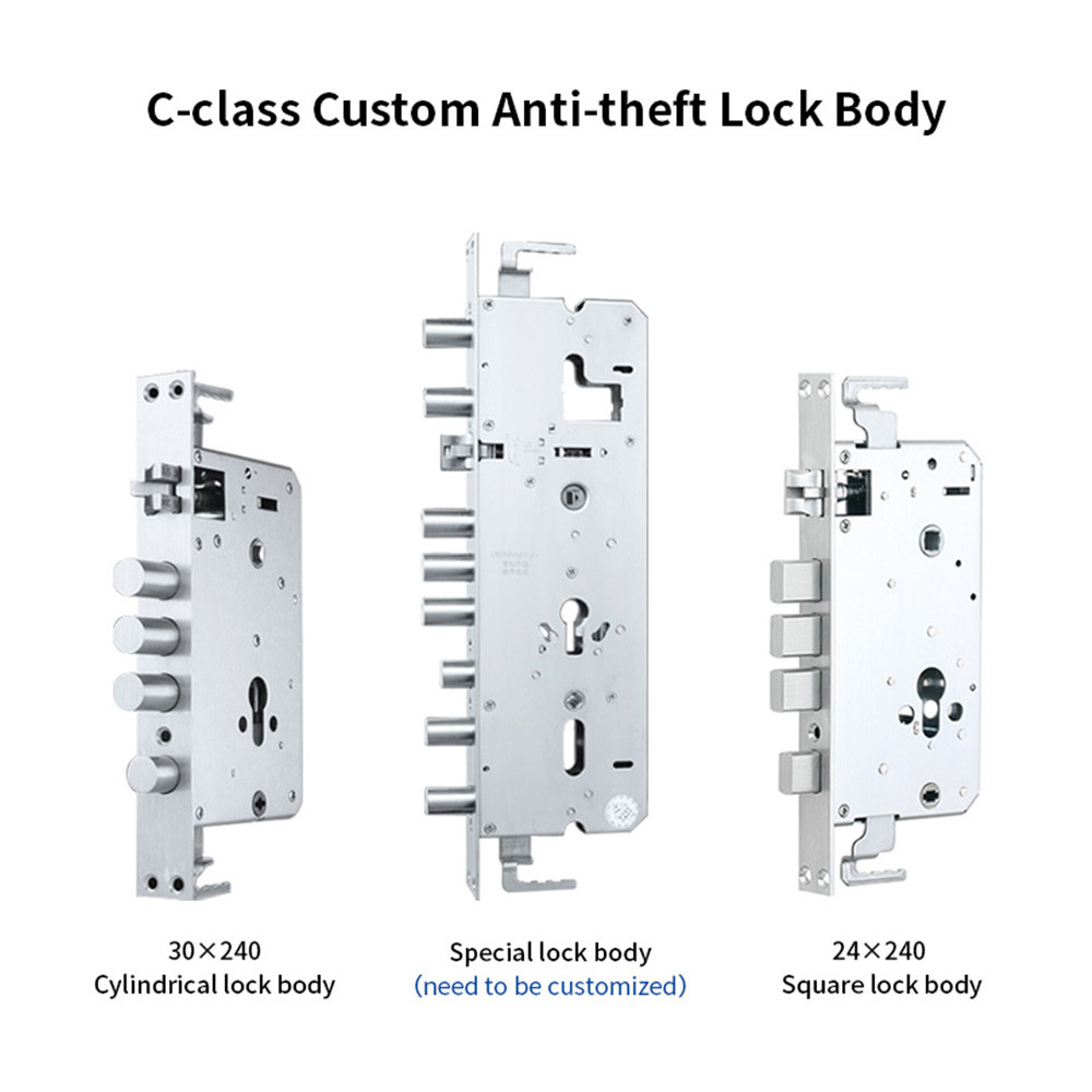 High Quality Fingerprint Smart Door Lock for Hotel and Security multi ...