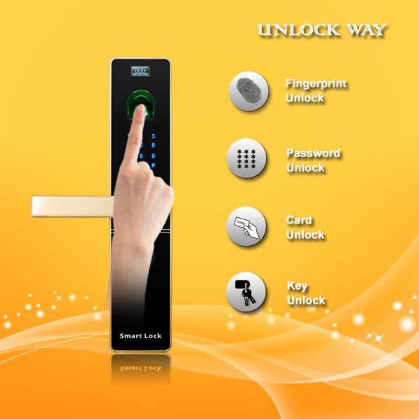 Contactless Fingerprint Door Locks For Your Home , Bluetooth Entry Door ...