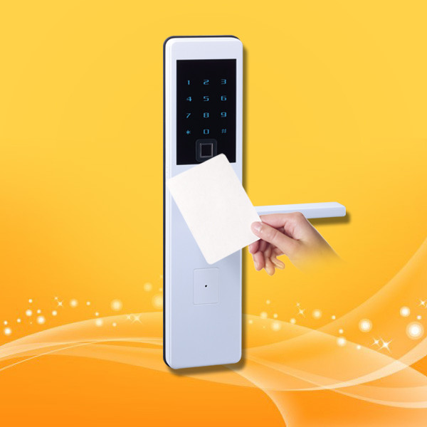 Smart Card Hotel Door Lock , Card Operated Door Locks Support Android 4 ...