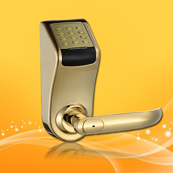 Password Door Lock Low Voltage Warning with Mechanical Key and ...